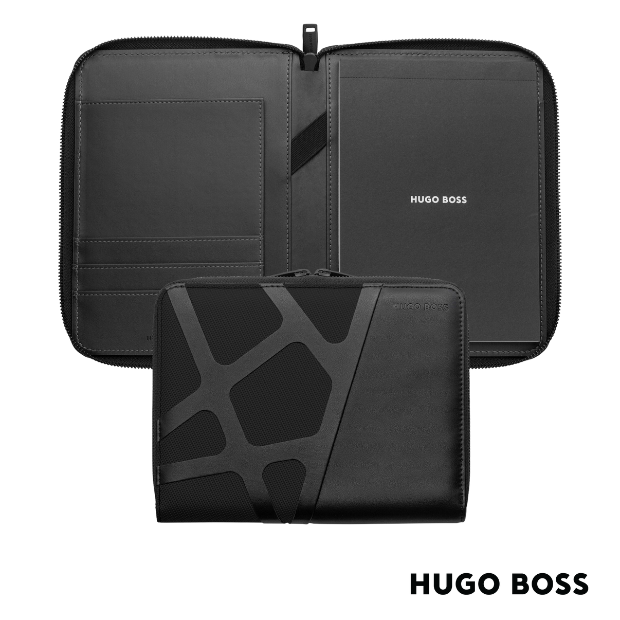 Hugo Boss Conference Folder A5 Craft Black (HTM308A) – Palimera My
